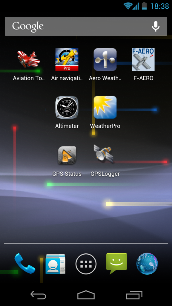 Les applications aéro sur Android – La tête dans les nuages